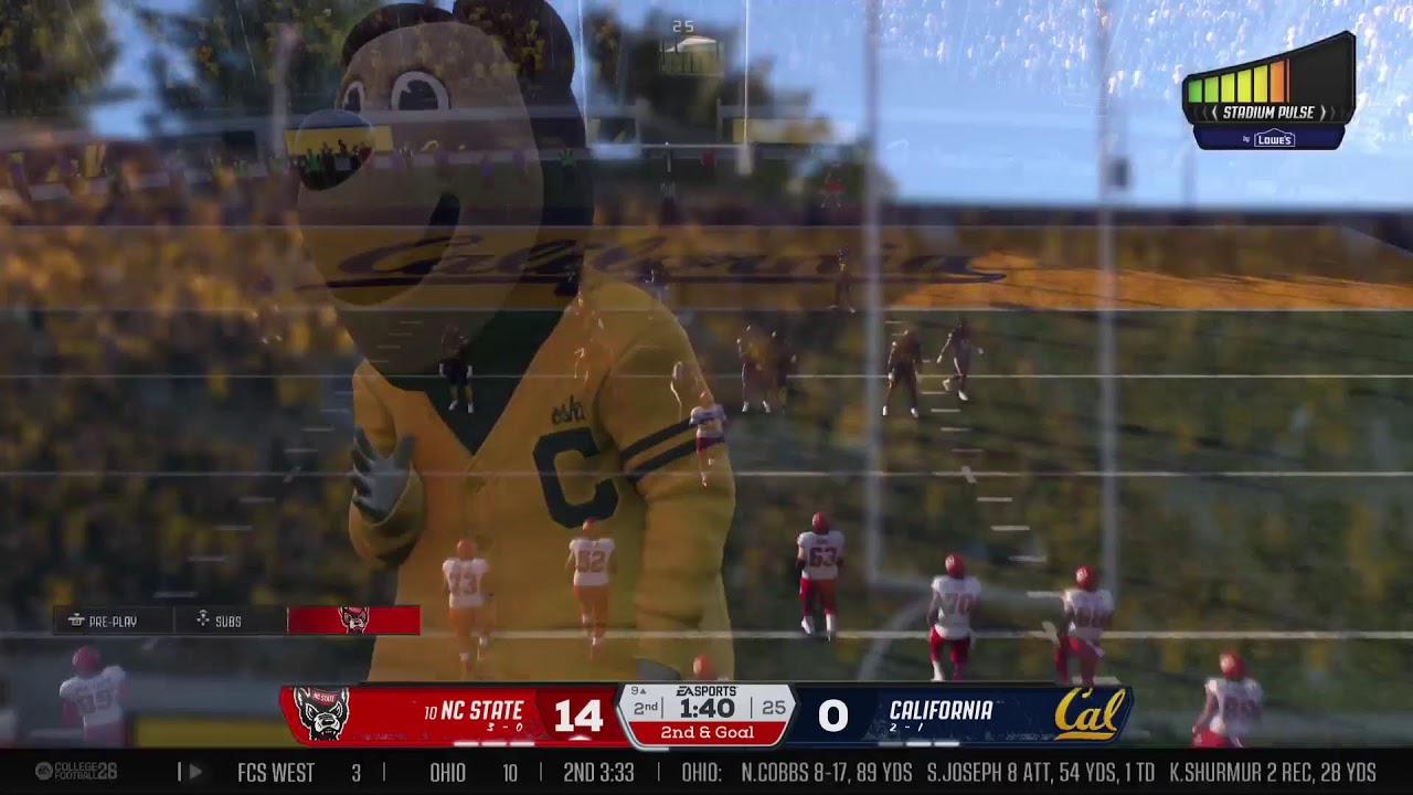 NC State vs California OCFA 5 - YouTube