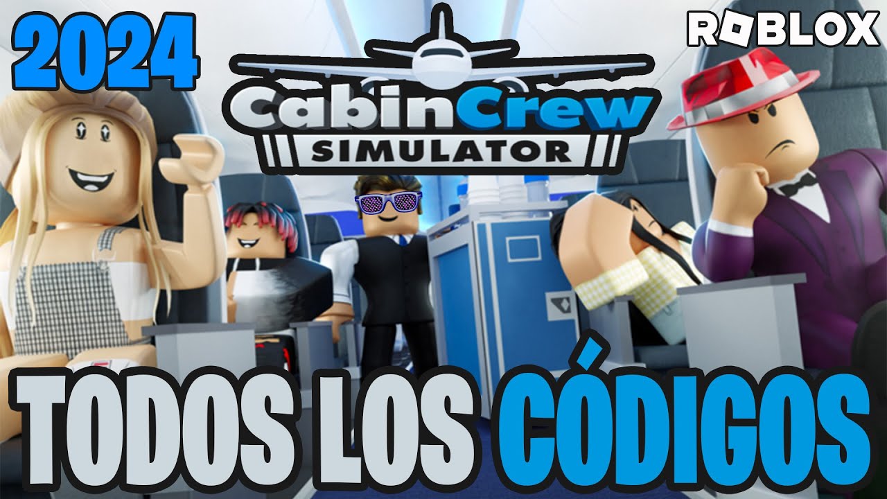 TODOS los CÓDIGOS de ️ CABIN CREW SIMULATOR ️ activos Y actualizados ...