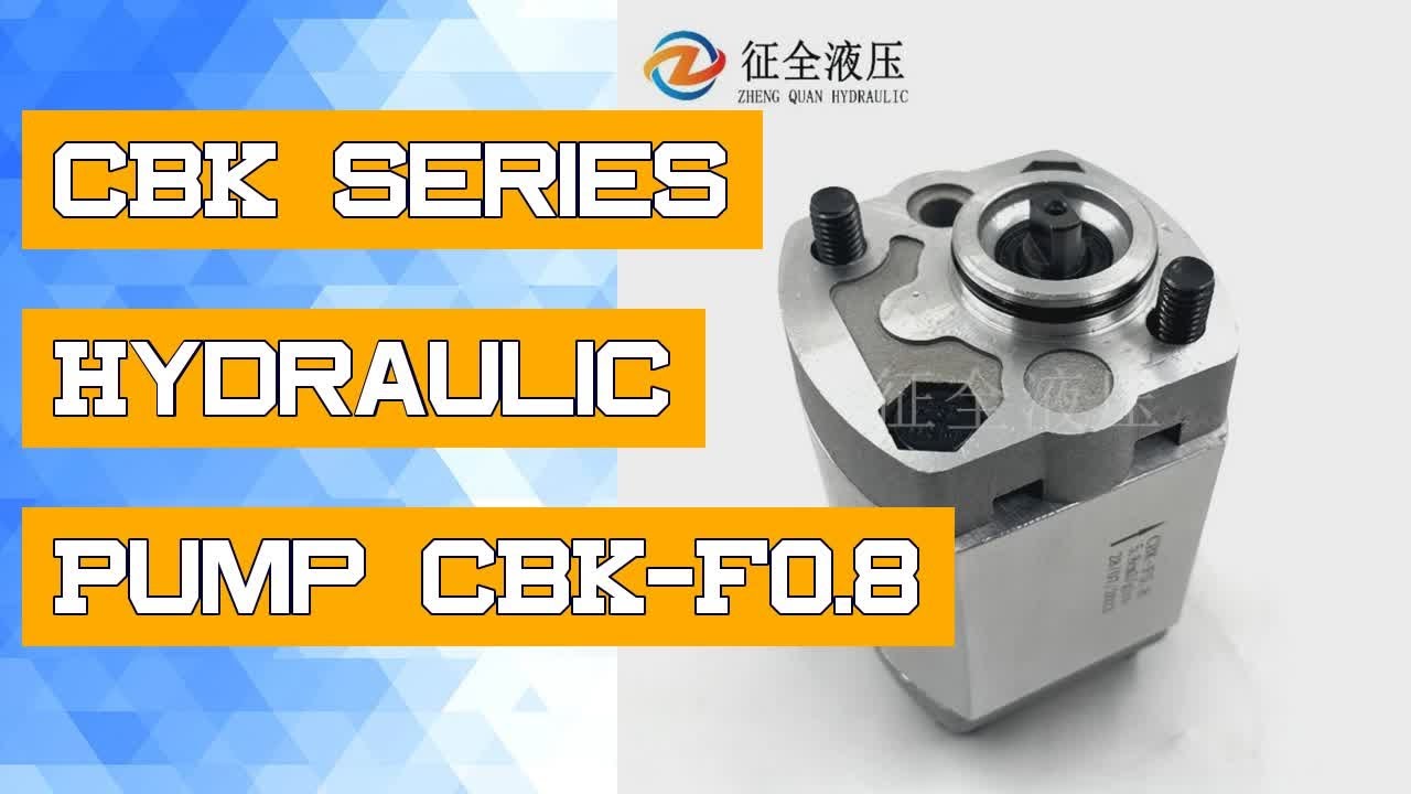 Cbk Series Hydraulic Pump Cbk F0 8 F1 6 F2 1 F2 6 F3 2 F3 7 F4 2 F5 8