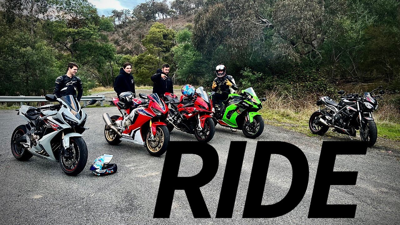 Epic Evening Motorcycle Group Ride - YouTube