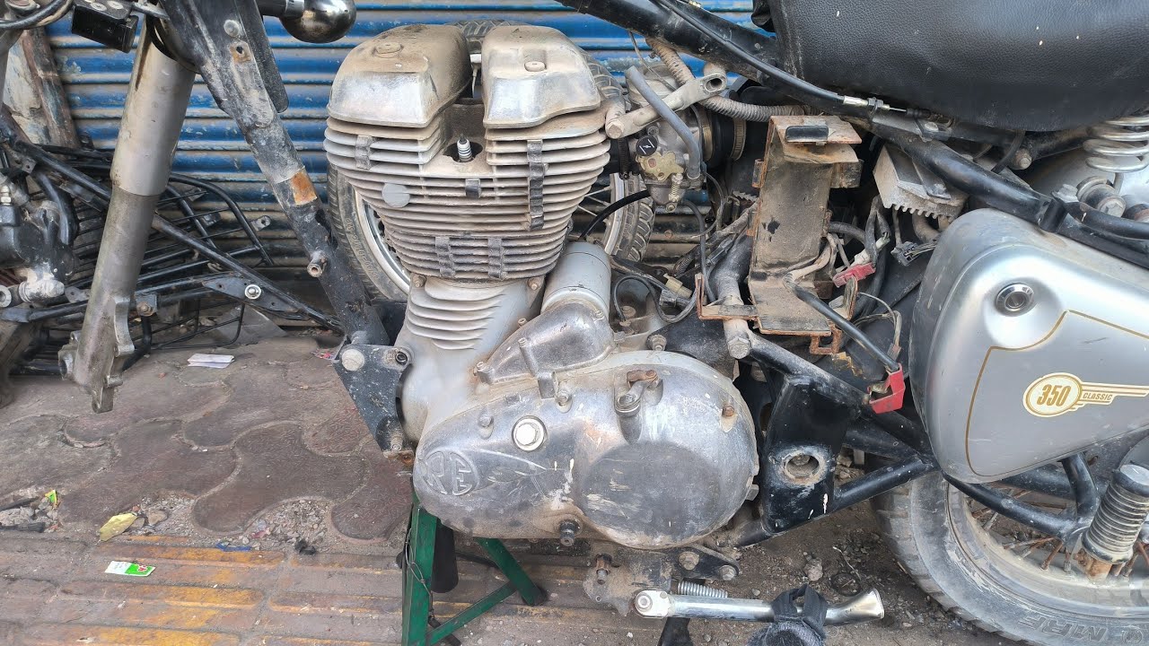 ROYAL ENFIELD ENGINE BUFFING POLISHING BEST - YouTube
