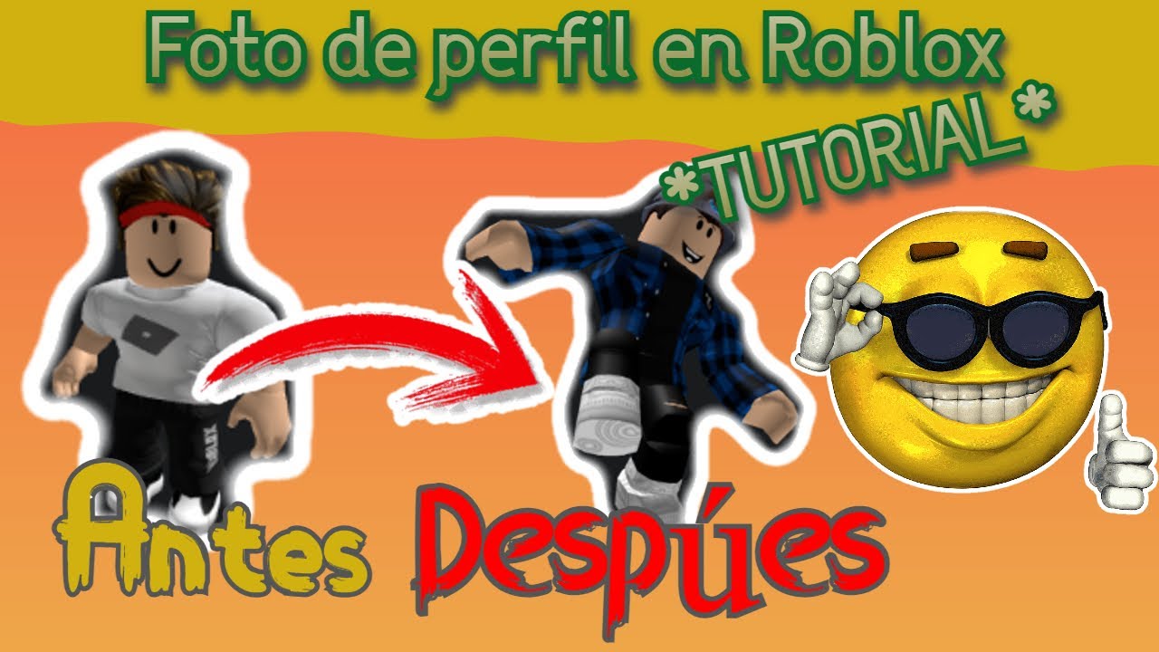 Como Cambiar La Foto De Perfil En Roblox Pc 馃捇 Youtube