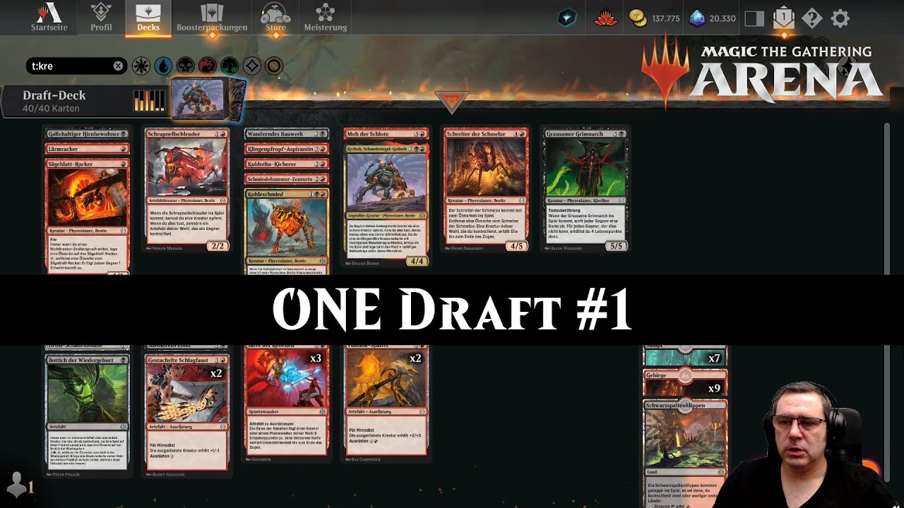 MTGA ONE Draft #1 - YouTube