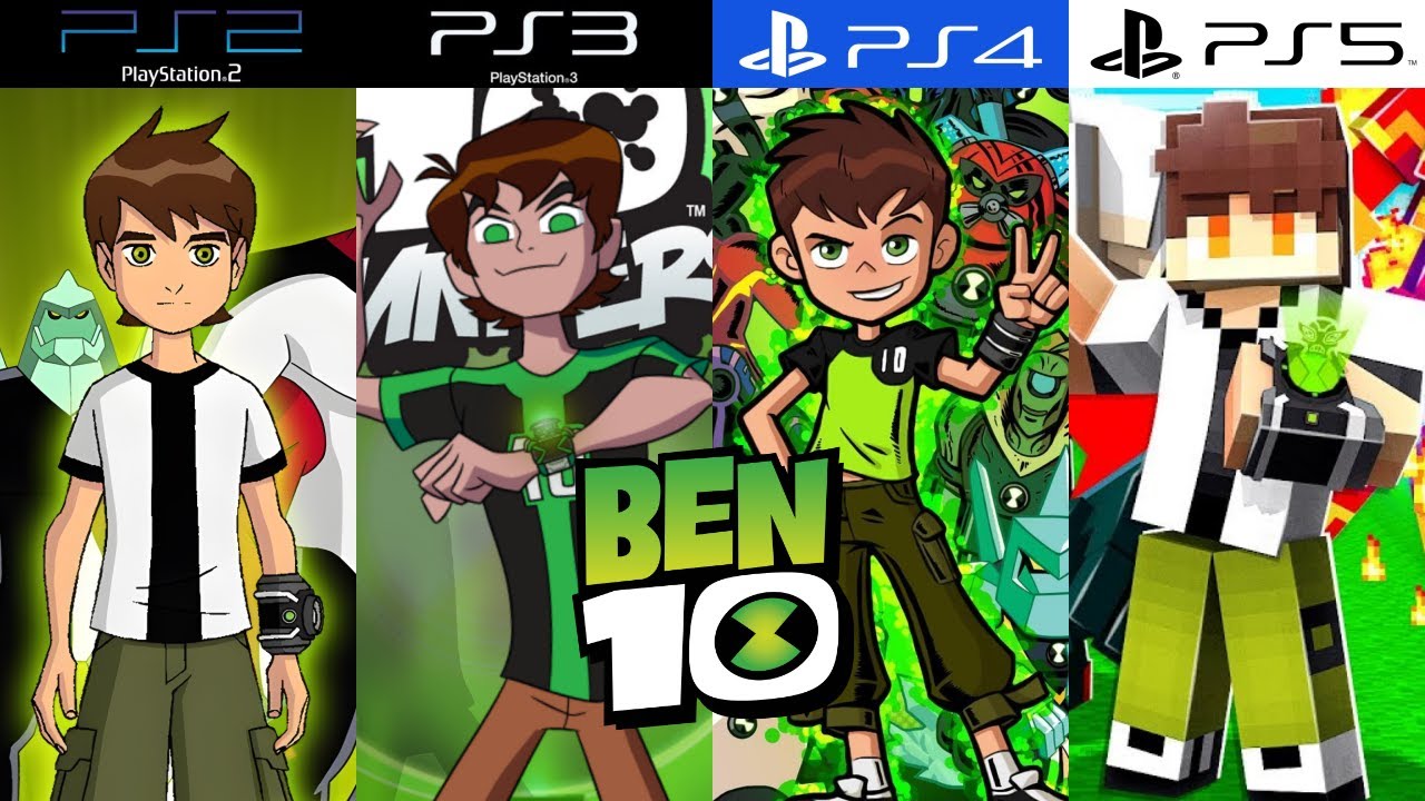 Ben 10 PlayStation Evolution (2007-2021) - YouTube