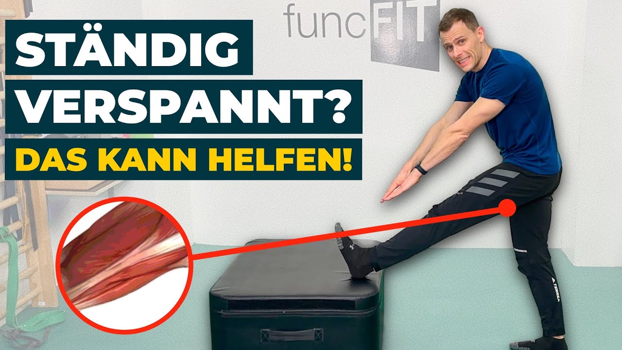 Beinrückseite Verspannung lösen - Hamstrings verkürzt trotz dehnen ...