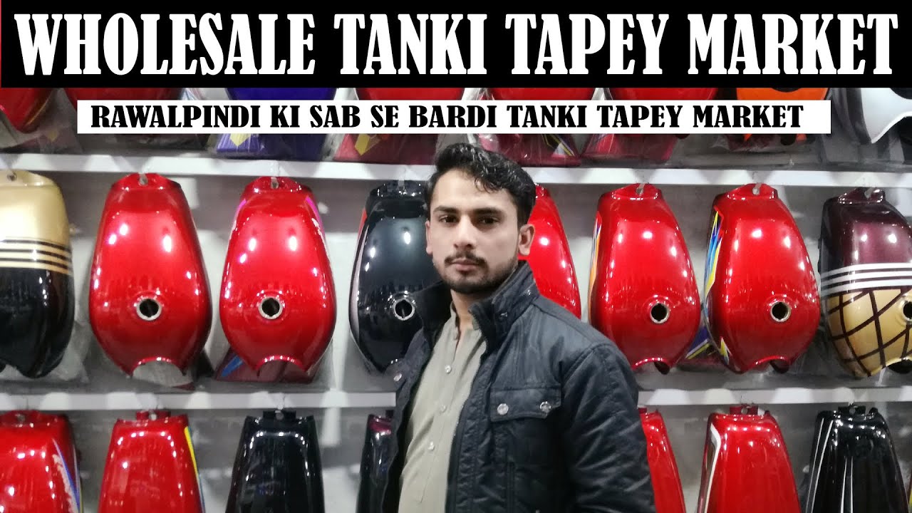 Wholesale Tanki Tapay | Bhabra Bazar Rawalpindi | Ride With Arslan ...