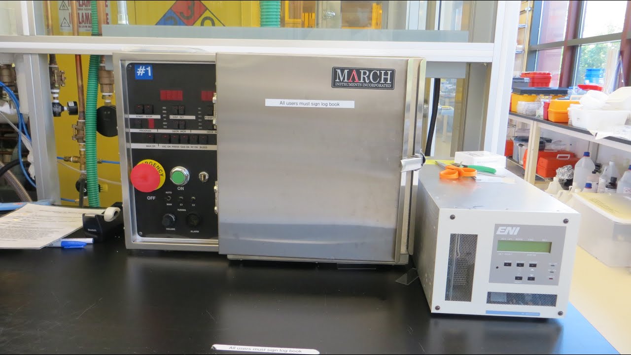 March Instruments PX-250 Plasma Asher - YouTube