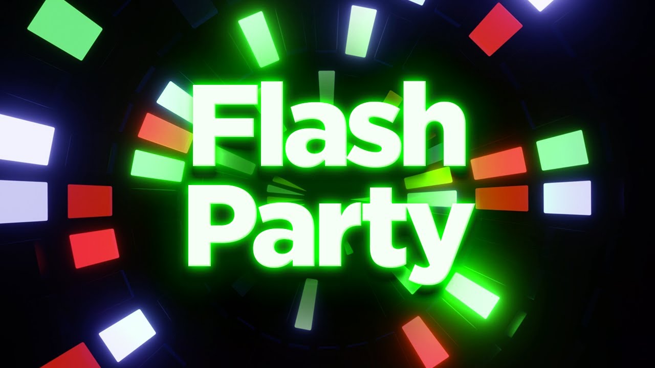 Colorful Disco - Flash Party Light - YouTube