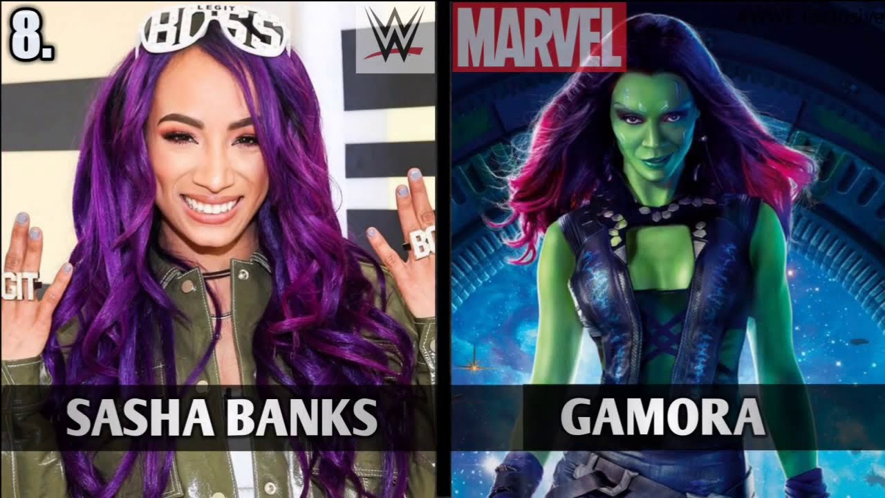 WWE Superstars - Who Look Alike Avengers - YouTube