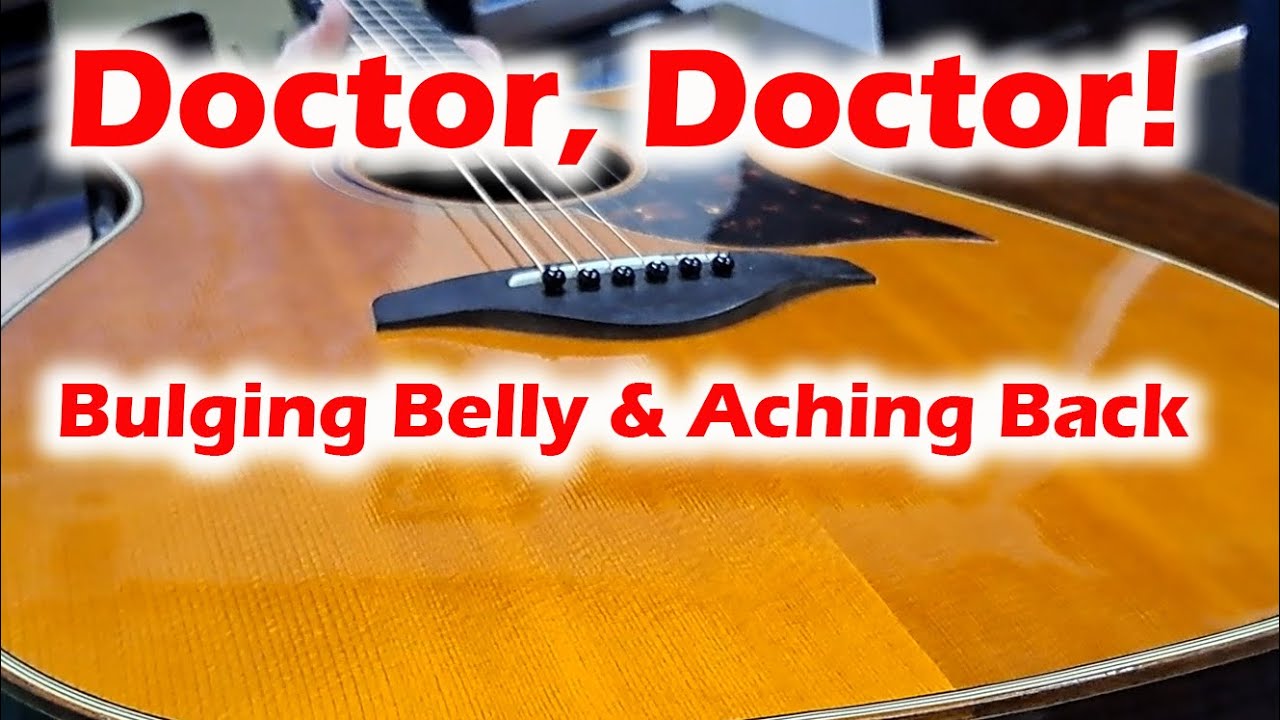 Yamaha Guitar Gets A Bridge Doctor - YouTube