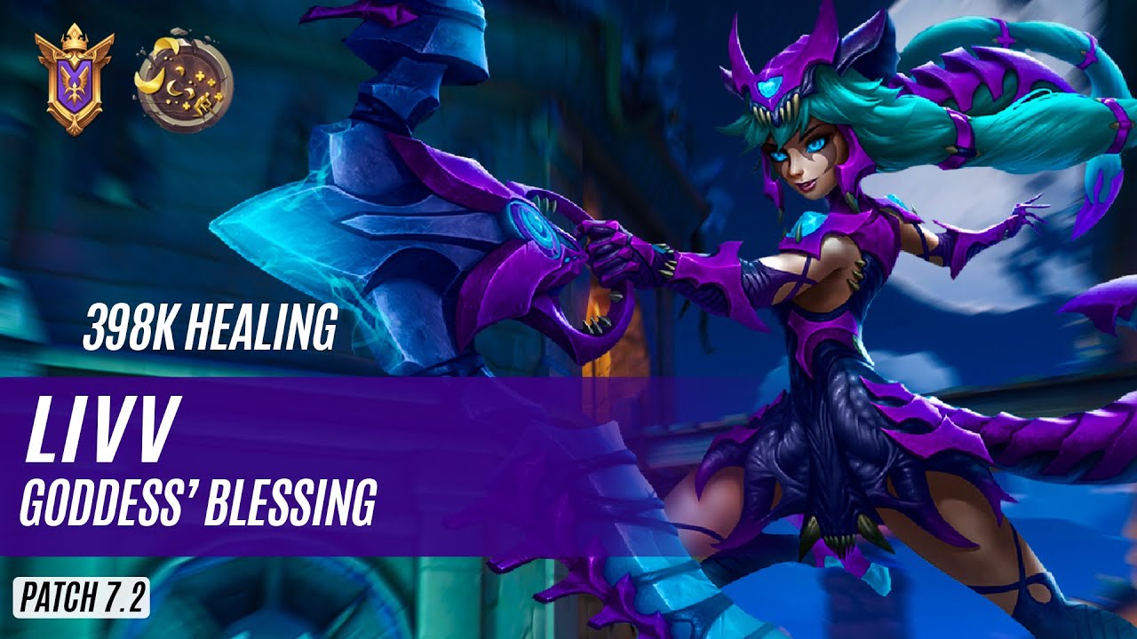 398K HEALING LívV IO PALADINS COMPETITIVE (GRANDMASTER) GODDESS ...