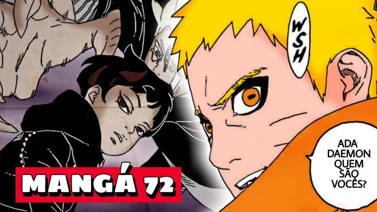 Boruto 72 - HIATO, NARUTO vai aceitar ADA e DAEMON na vila? Novos ...