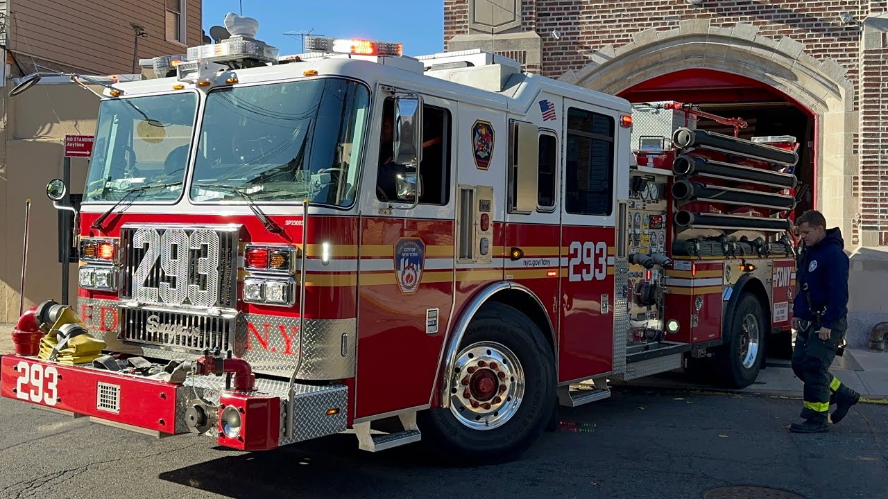 🌟 BRAND NEW 🌟 FDNY Engine 293 Responding - YouTube