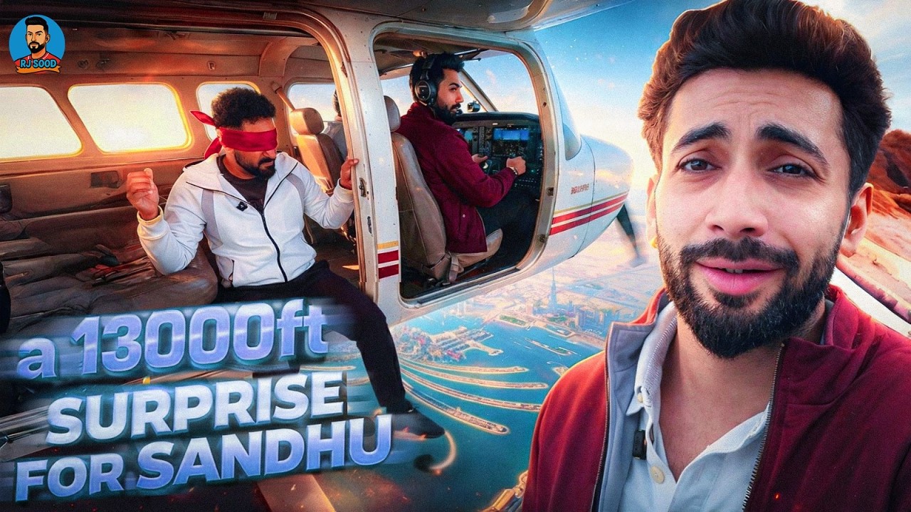 Worst Surprise Ever? I Made Sandhu Skydive in Dubai 😈 - YouTube