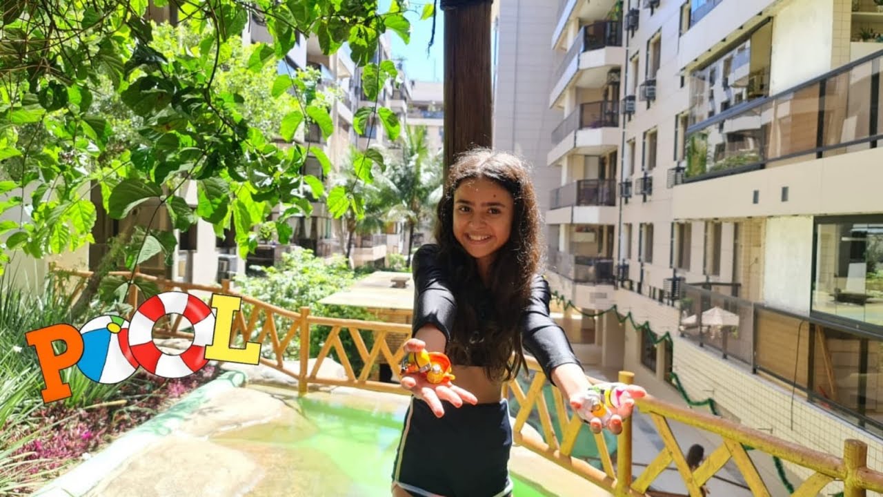 Desafio na piscina *challenge pool* - MARI BRITO COM VOCÊS - YouTube