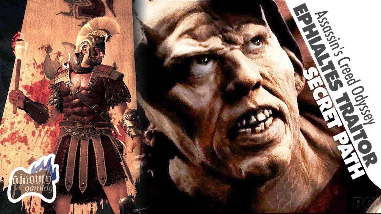 Assassin's Creed Odyssey: 300's Ephialtes the Traitor Secret Path - YouTube