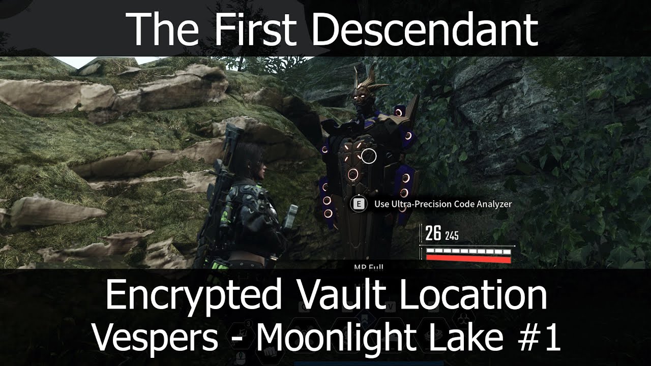 The First Descendant Encrypted Vault Location - Vespers - Moonlight ...