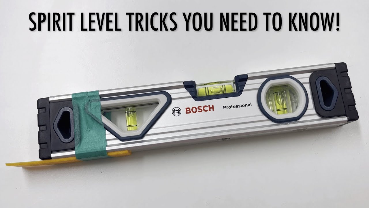 Spirit Level Tricks You Need to Know! (Easy DIY Hacks) - YouTube