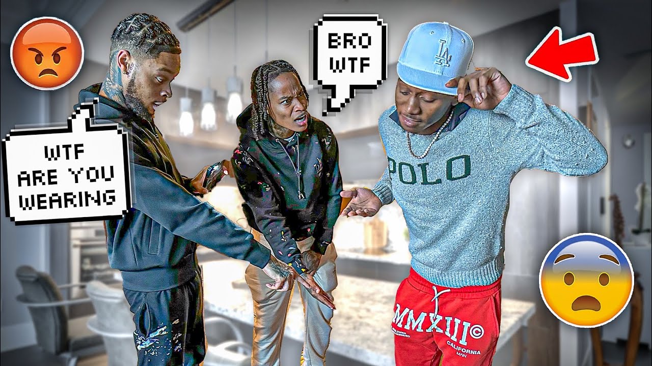 DRESSING DUSTY IN FRONT OF THE GANG TO SEE THEIR REACTION😂 *they told ...