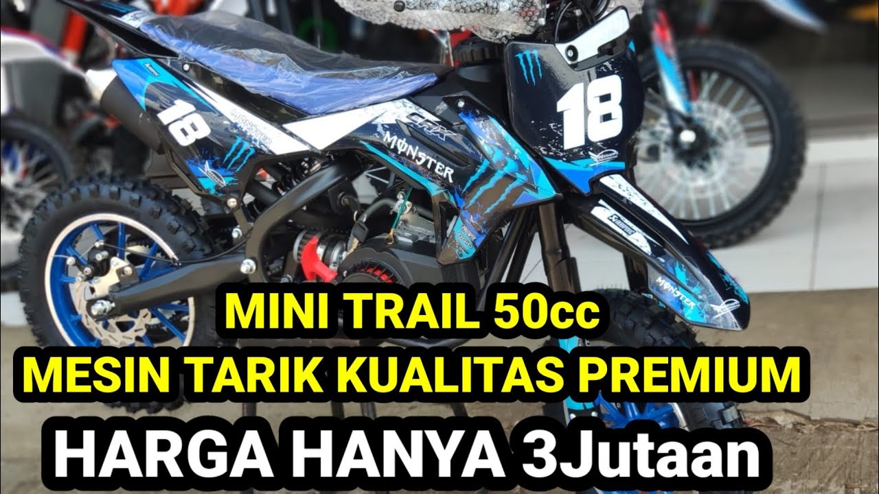 MINI TRAIL CRX 50 KUALITAS PREMIUM - YouTube