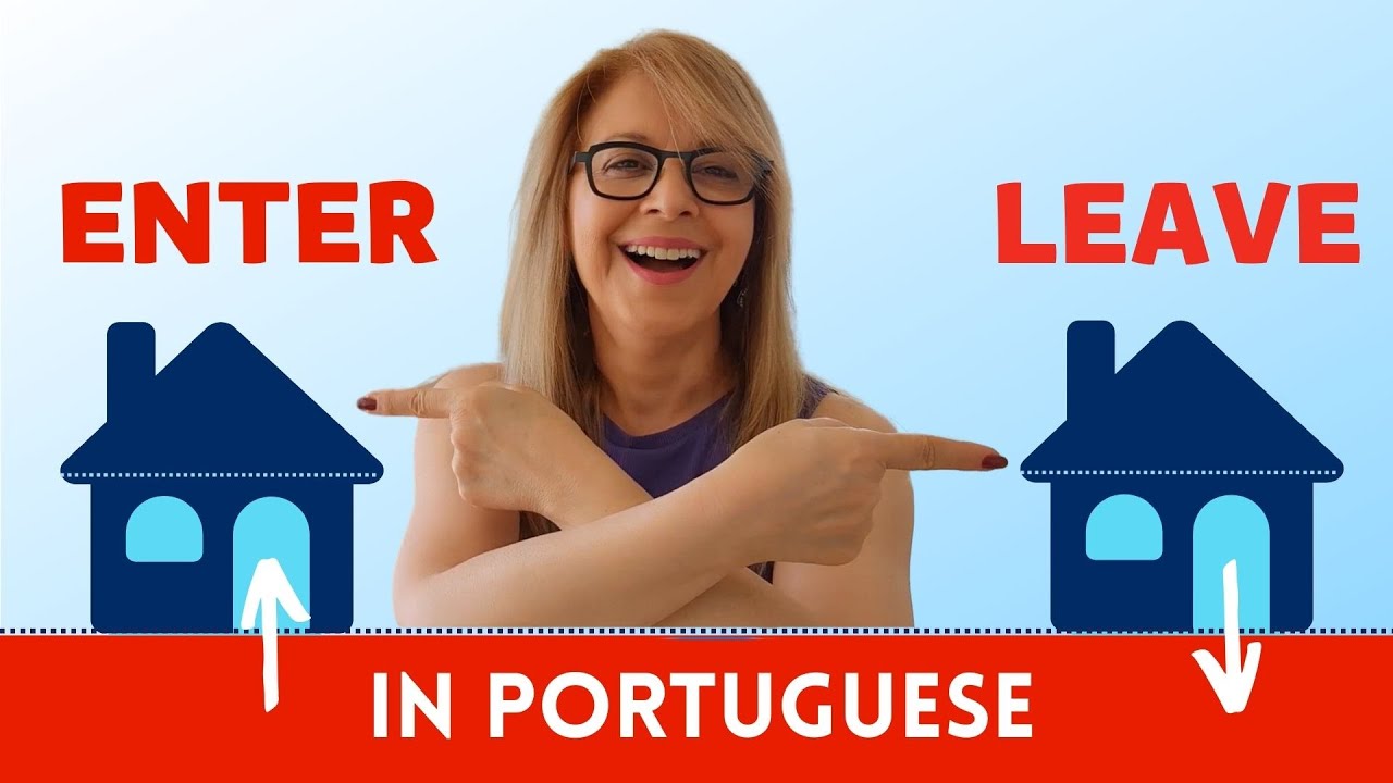 VERBOS ENTRAR E SAIR - A1/A2 - YouTube