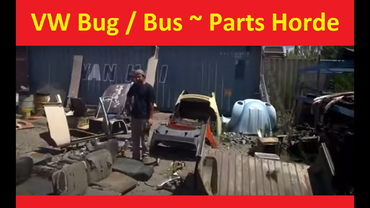 VW Bug Beetle Bus Parts ~ Volkswagen Transporter Extras Video For Sale ...