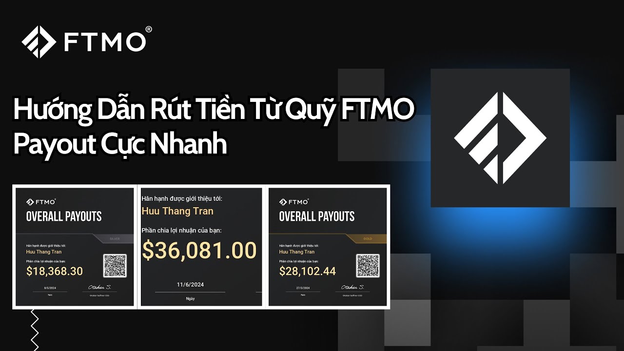 Hướng dẫn rút tiền từ quỹ FTMO 2024 - Payout Cực Nhanh | VinaFunder - YouTube