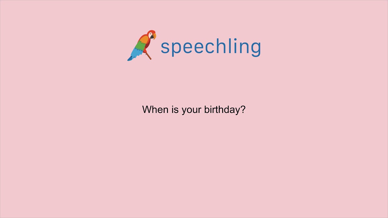 How To Say When Is Your Birthday In Japanese YouTube How To Say When Is Your Birthday In Japanese YouTube