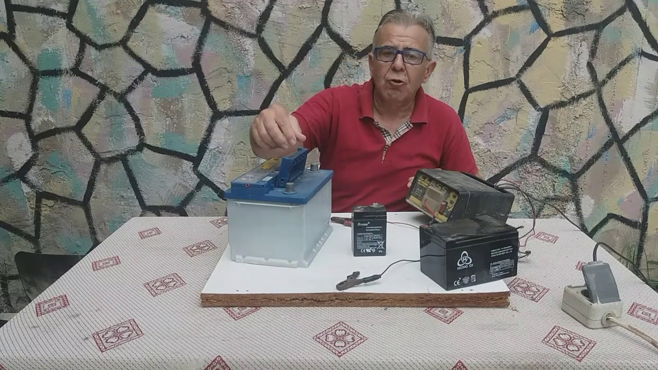Πως να φορτίζουμε μπαταρίες-How to charge a car battery - YouTube