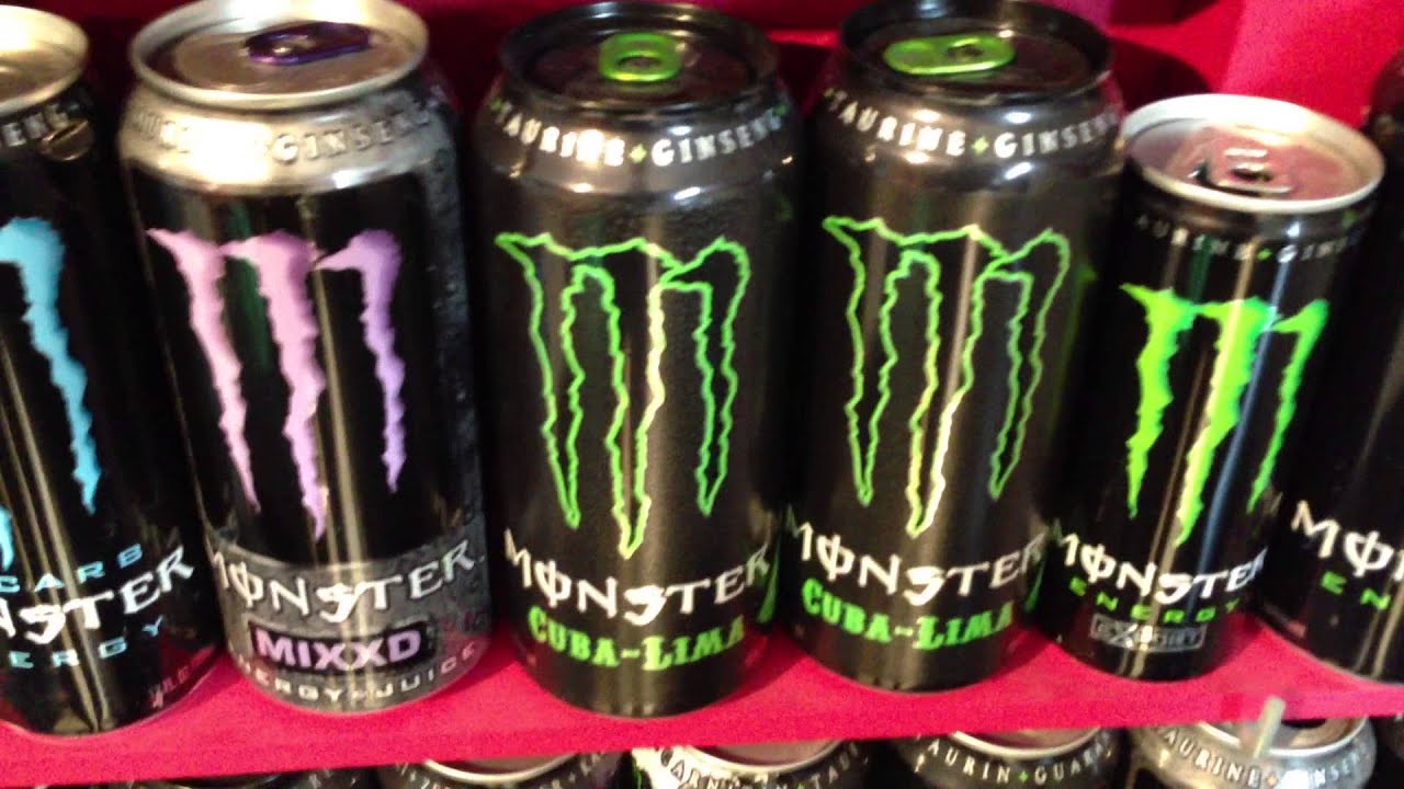 Monster Energy Drink Collection - YouTube