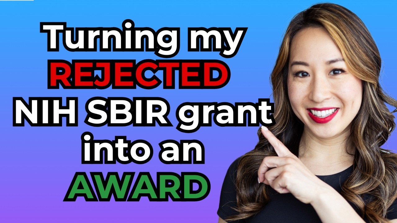 Combating NIH reviewer critiques on my REJECTED SBIR grant - YouTube