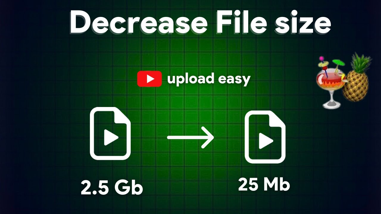 Shrink 1GB Files to 100MB in JUST 5 Minutes! - YouTube