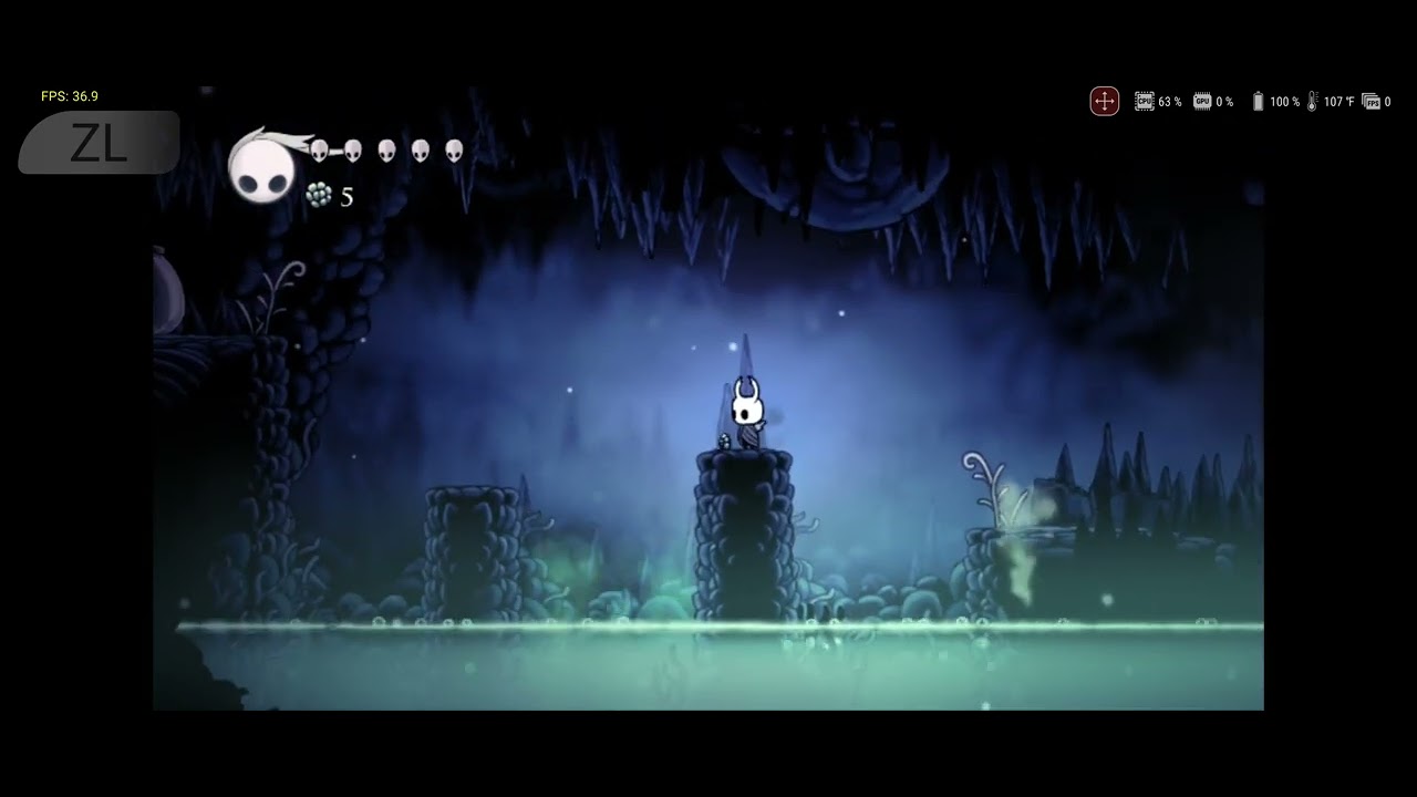 Hollow Knight on Android Snapdragon 8+ Gen1 (Yuzu Emu) - YouTube