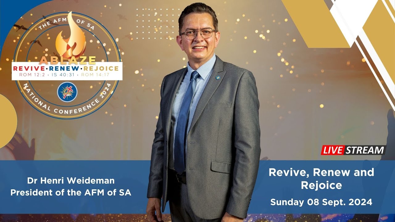 ABLAZE National Conference 2024 | Dr Henri Weideman | Revive, Renew and ...