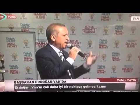 Erdoğan'ın Sesi Kısılmış Konuşması