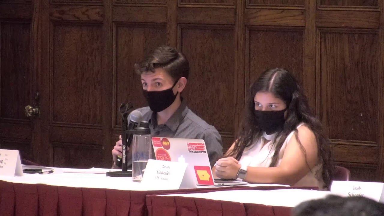 ISU Student Government Senate 9/2/2020 - YouTube