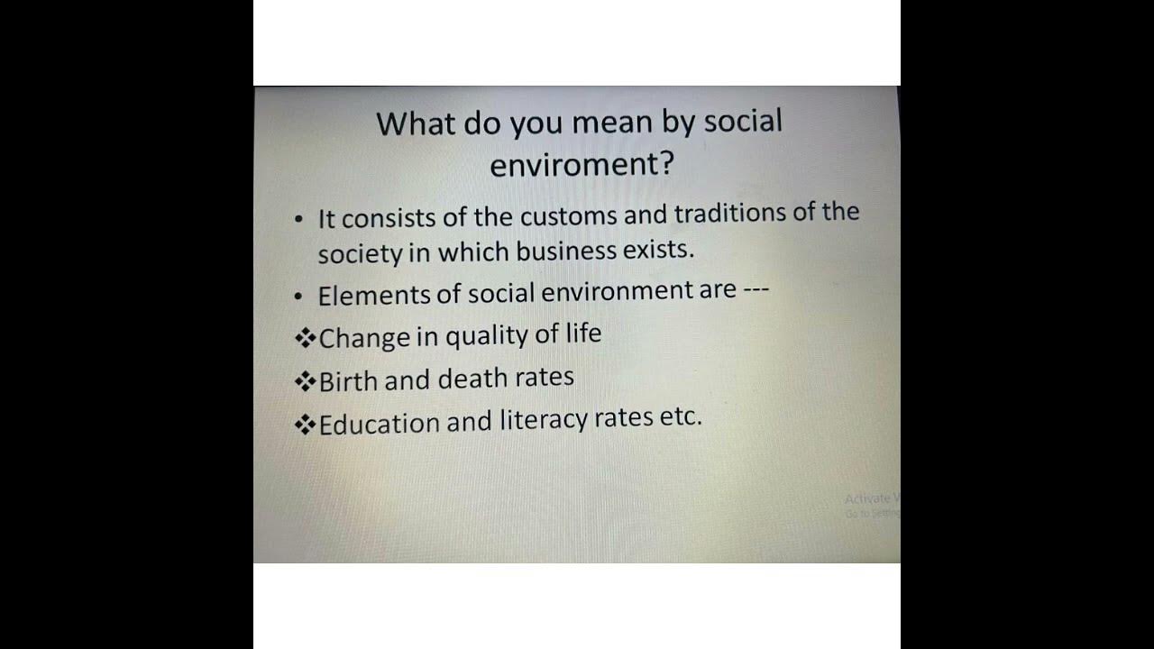 What Is Social Environment Business Studies XII YouTube what-is-social-environment-business-studies-xii-youtube