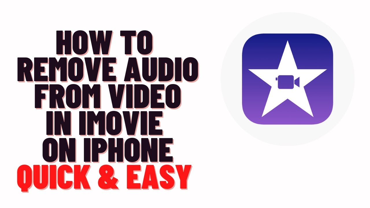 How To Remove Audio From Video In Imovie On Iphone how To Detach Audio How To Remove Audio From Video In Imovie On Iphone how To Detach Audio