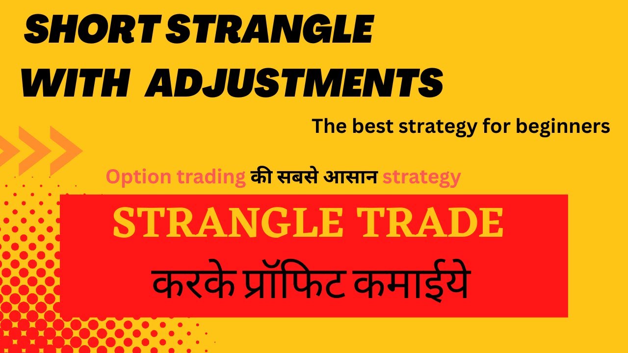 Short Strangle | Option Trading Strategy | Short Strangle with ...