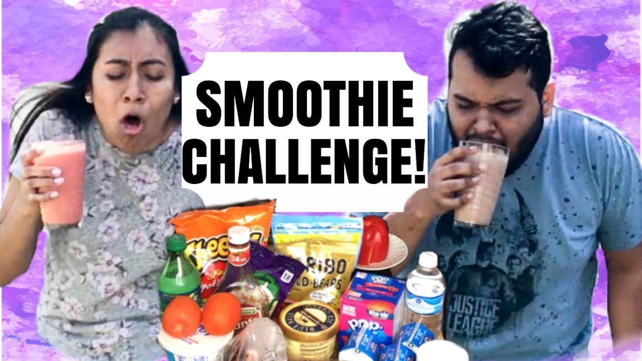 SMOOTHIE CHALLENGE! ***WARNING EXTREMELY DISGUSTING*** - YouTube