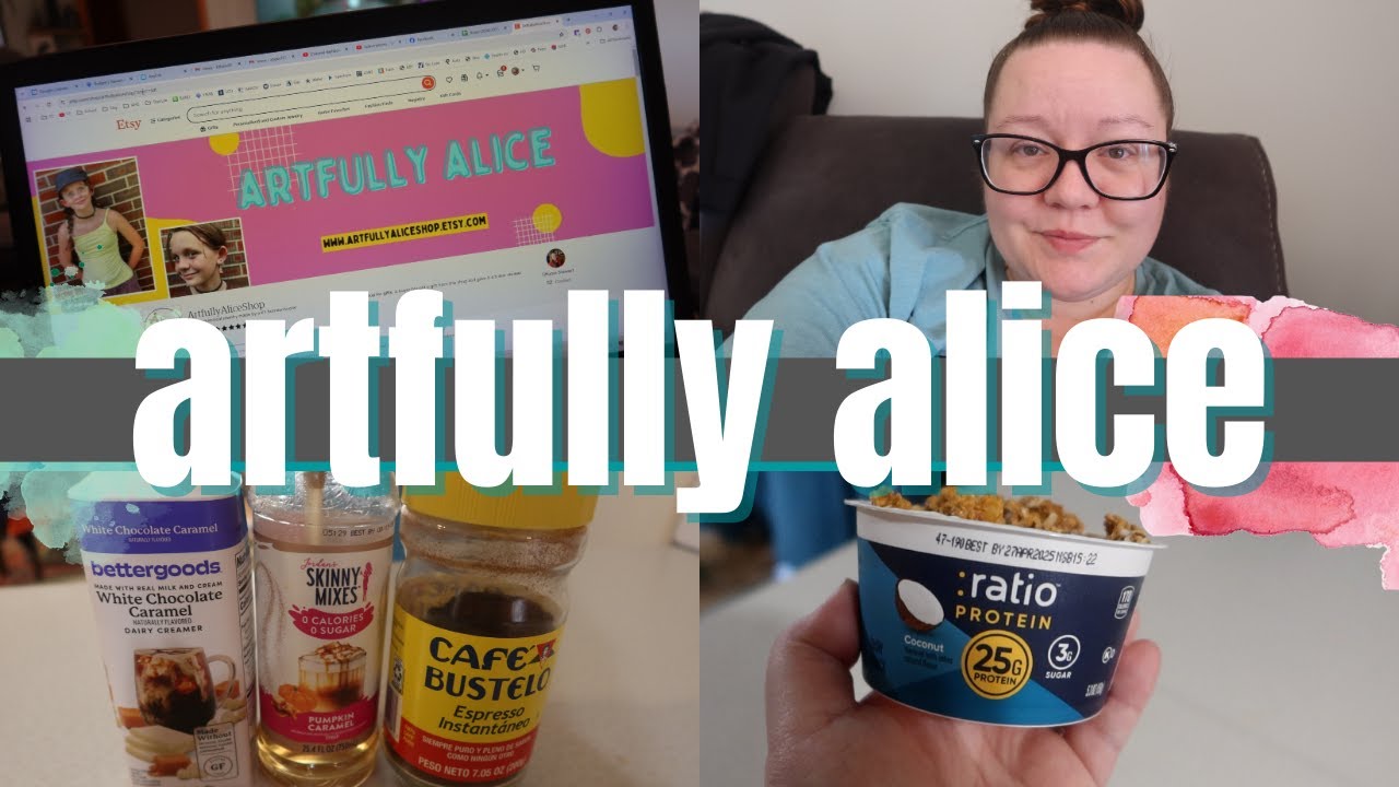 Oven Burgers & Alice's Etsy Shop | DITL of a SAHM | Housewife Life ...