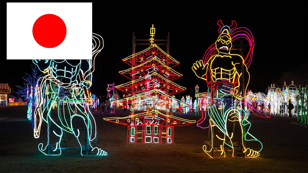 Osaka Illumination｜Osaka Castle Illuminage｜Nakanoshima｜About 3.5 ...