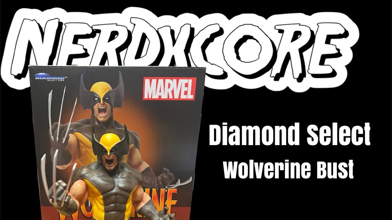 DIAMOND SELECT WOLVERINE BUST REVIEW - YouTube