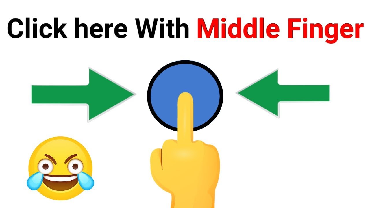 Click This With Your Middle Finger...(Hurry Up!)🤠 - YouTube