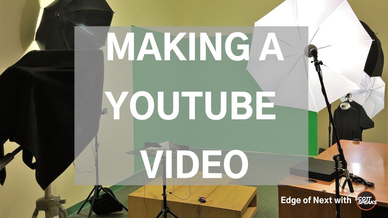 Making a YouTube video - Future of Work (S02E39) - YouTube