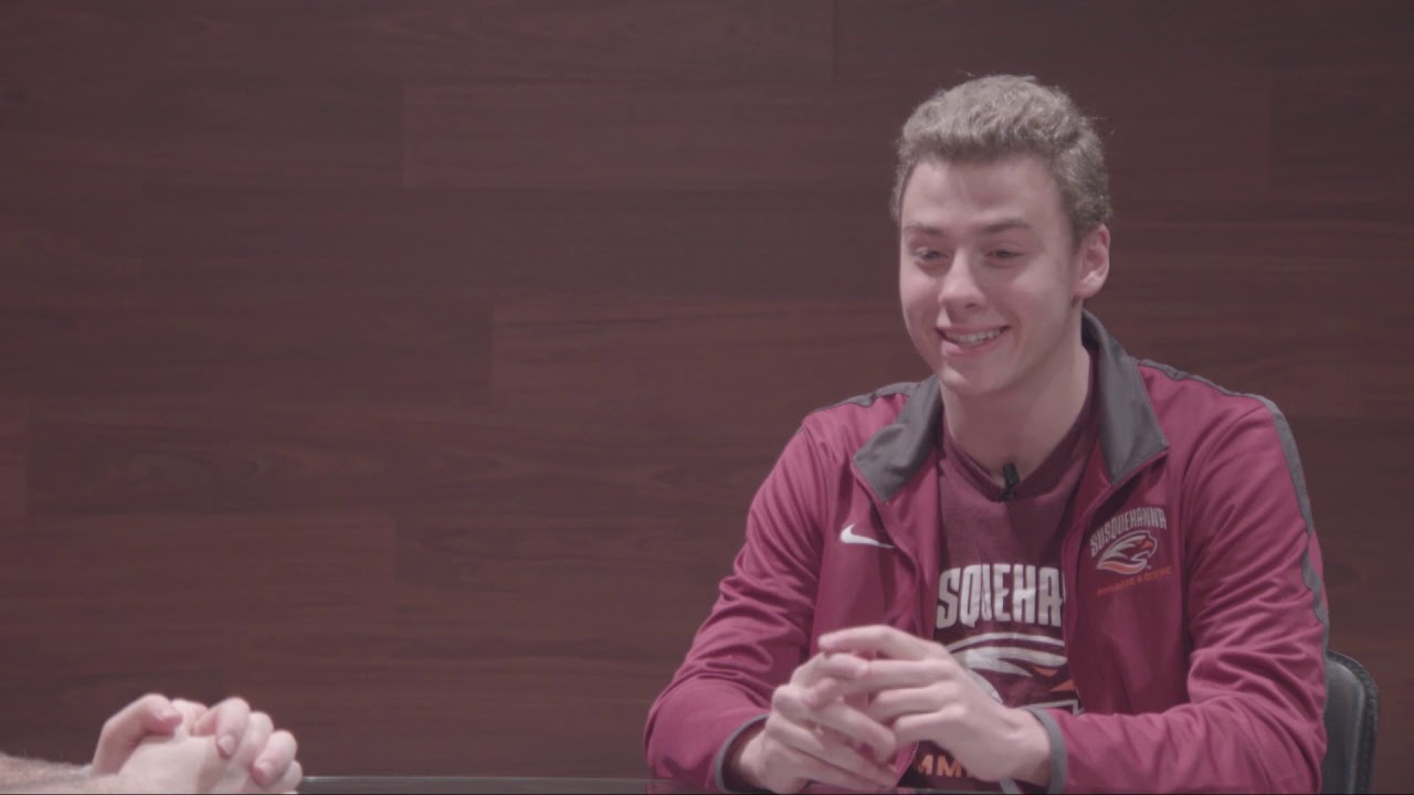 SU Sports Spotlight- Eric Towse, Men's Swimming and Diving - YouTube