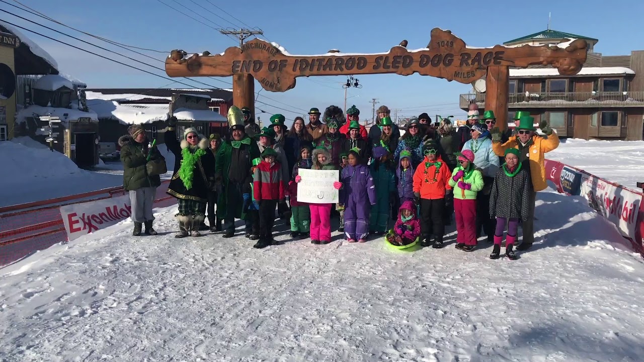 2019 Iditarod - St. Patrick's Day Parade - YouTube