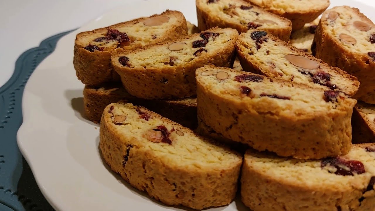 Easy Italian Biscotti with Cranberry & Almond - Perfect for Dunking ...