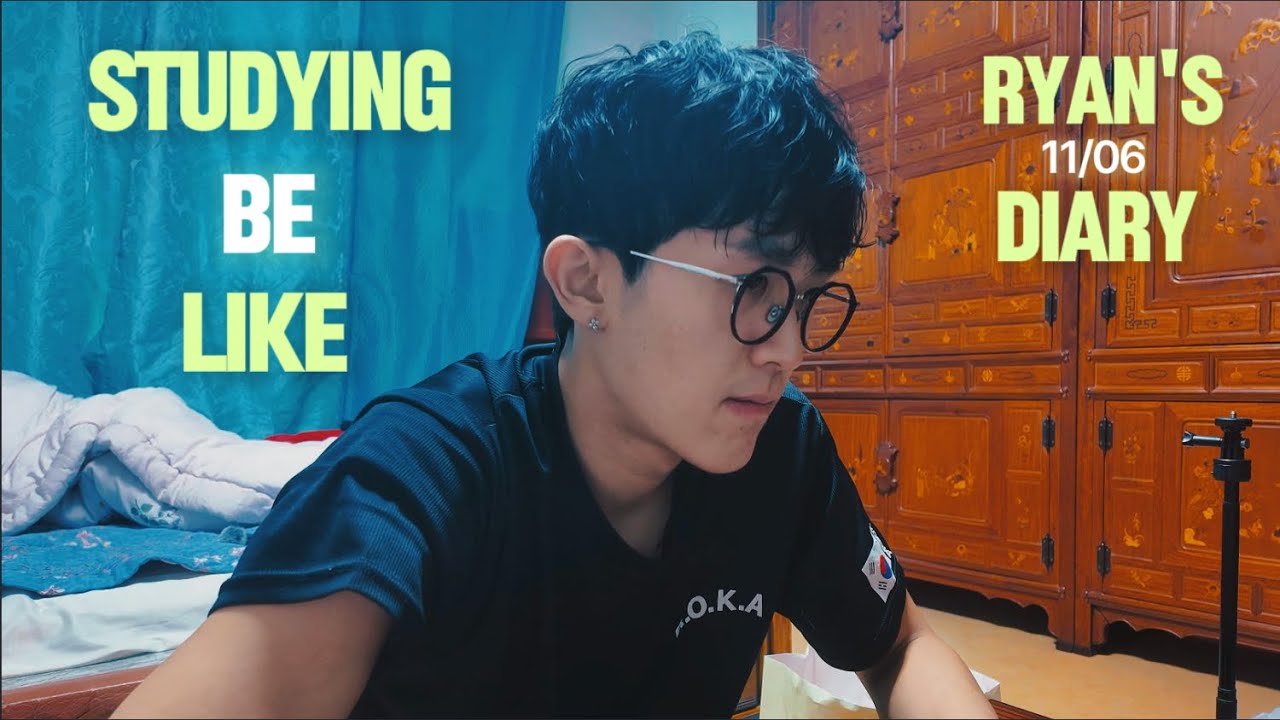 Study Study Study (Ryan's Diary EP7) - YouTube