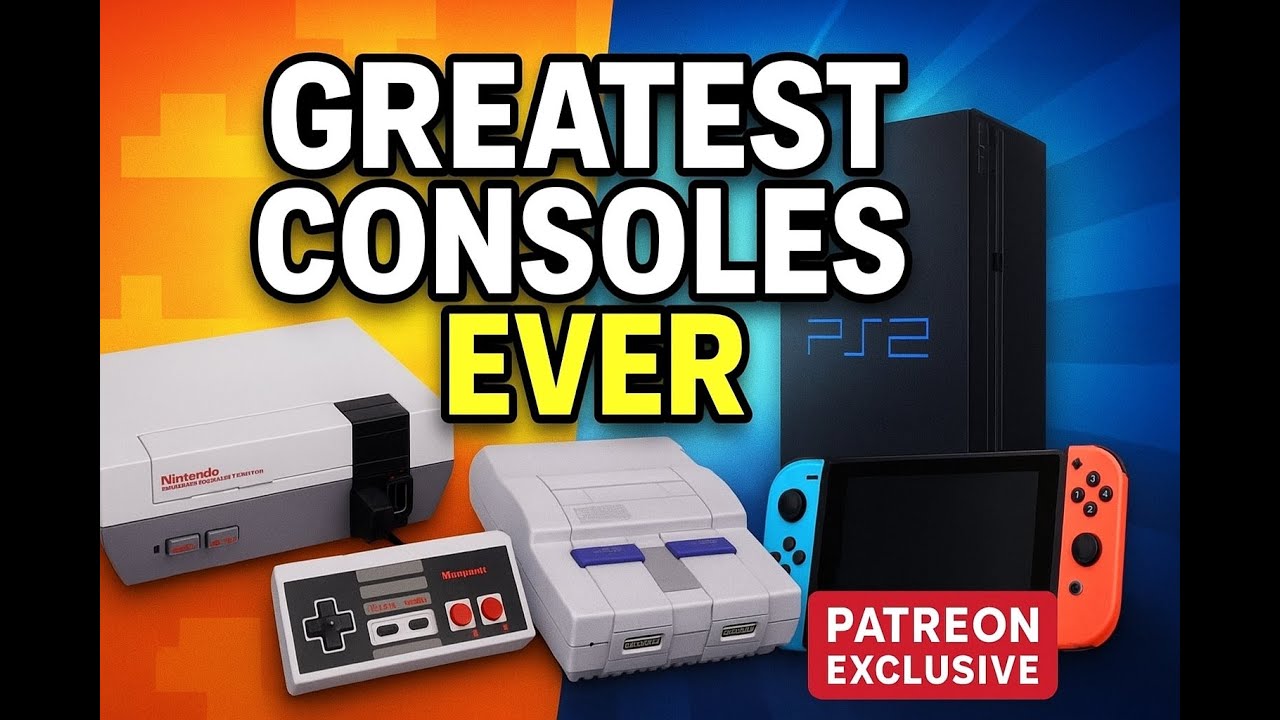 The Greatest Video Game Consoles of All Time - YouTube